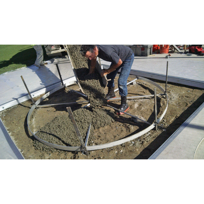 Aluminum circle with cross bracing [model:: discus] – Cazna Sports