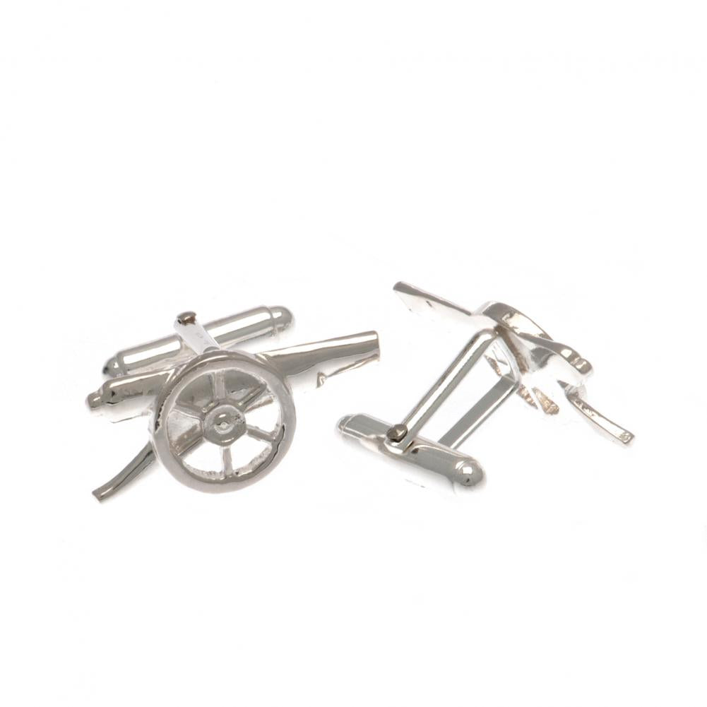 Arsenal FC Sterling Silver Cannon Cufflinks – Cazna Sports