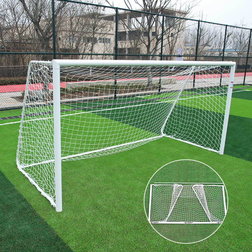7.3m x 2.4m Cazna Alu60 Folding Soccer Goal (Full Size) – Cazna Sports