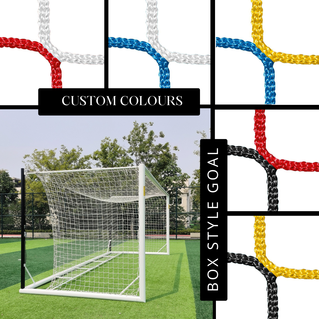 Custom Stadium Box Goal Nets [Any Colour] – Cazna Sports