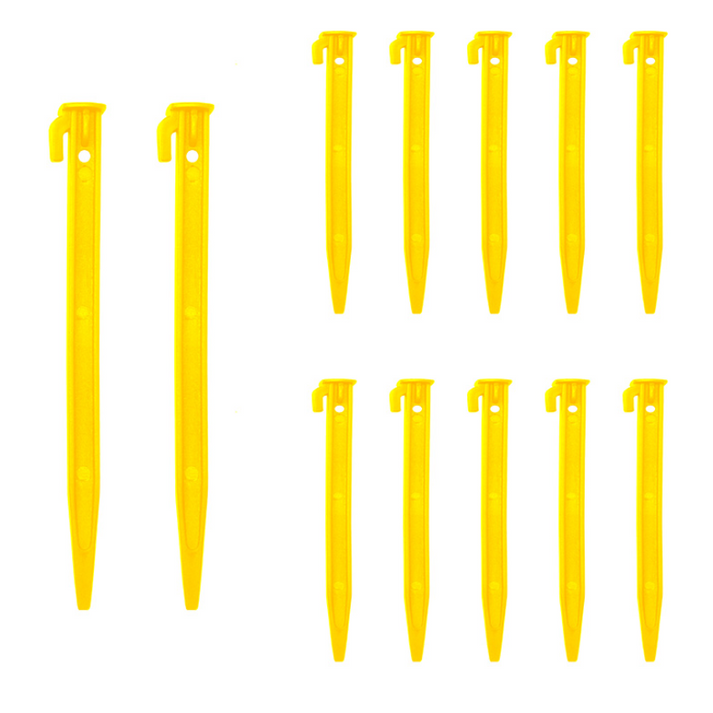 Steel & plastic net pegs – Cazna Sports