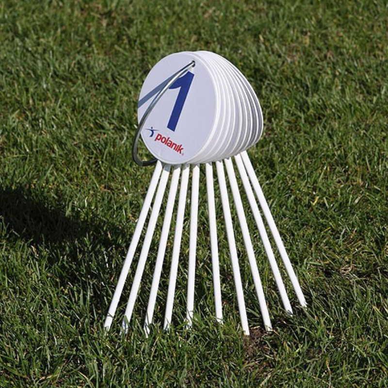 Polanik field markers set - spikes [set size:: set of 10] – Cazna Sports