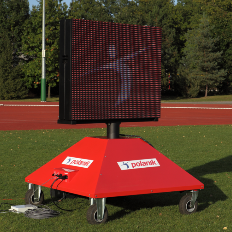Polanik rotating 360 degree infield led rgb display board – Cazna Sports
