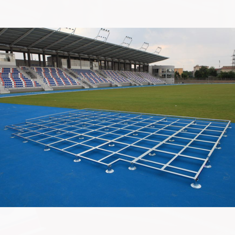 Polanik modular grid platform with cart – Cazna Sports