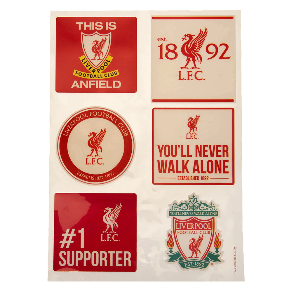 Liverpool FC Car Decal Set – Cazna Sports