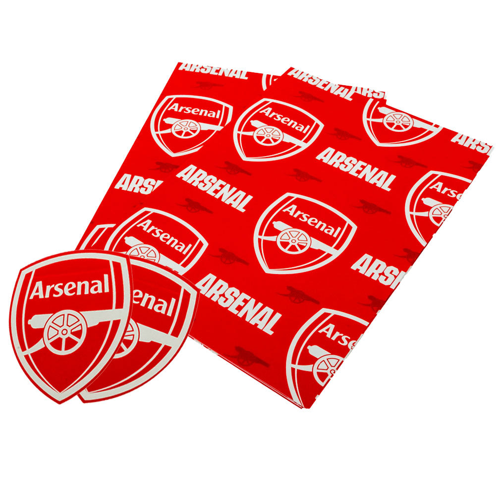 Arsenal FC Text Gift Wrap – Cazna Sports