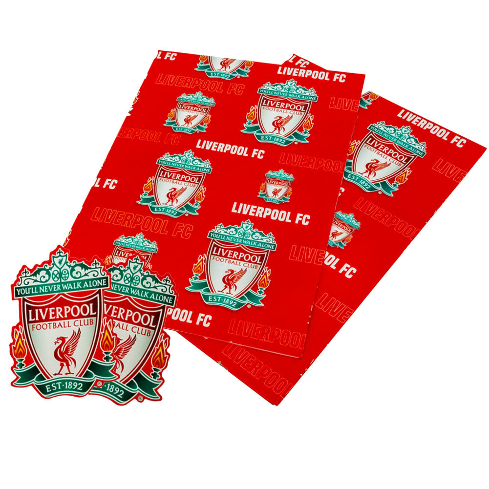 Liverpool FC Text Gift Wrap – Cazna Sports