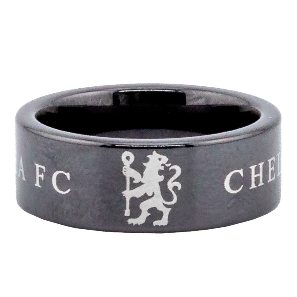 Chelsea FC Black Ceramic Ring Medium – Cazna Sports