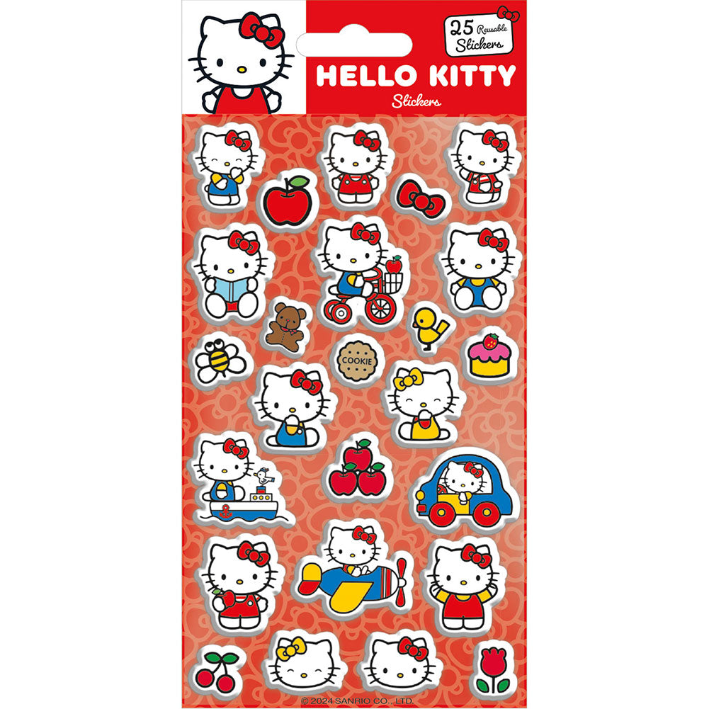 Hello Kitty Puffy Sticker Set – Cazna Sports