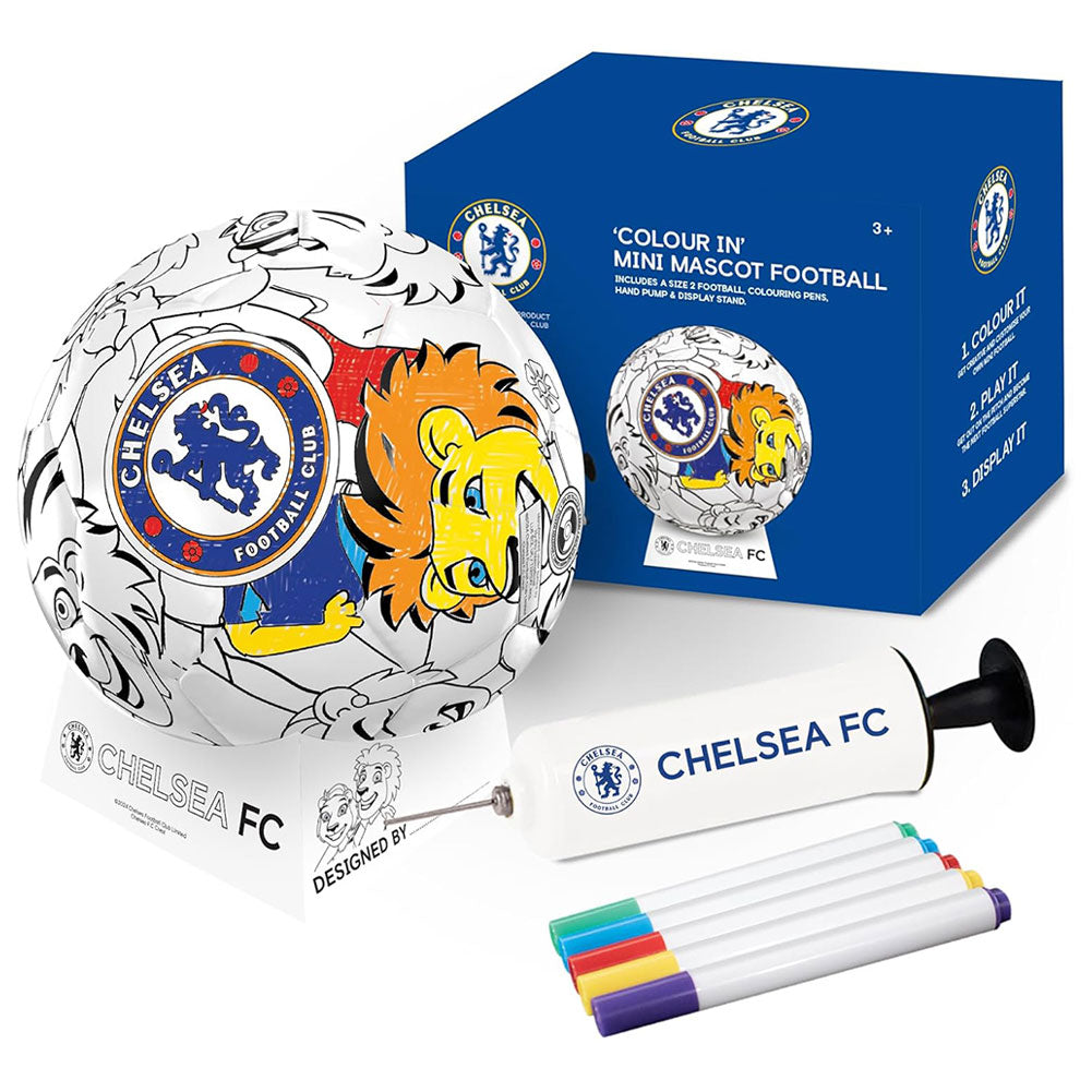 Chelsea FC ‘Colour In’ Mini Football Set – Cazna Sports