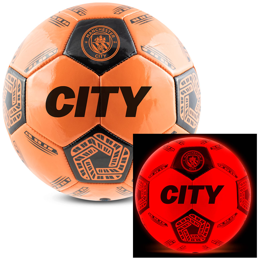 Manchester City FC LED Glow Football – Cazna Sports