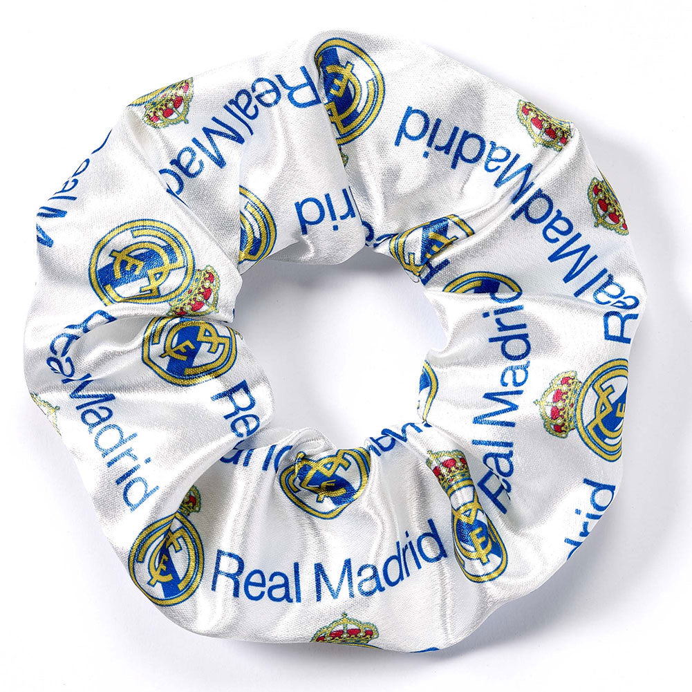 Real Madrid CF Crest Hair Scrunchie – Cazna Sports