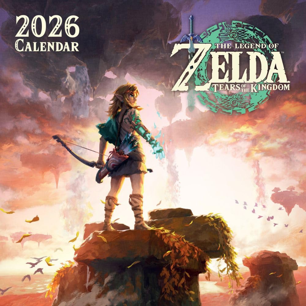 The Legend Of Zelda Square Calendar 2026 – Cazna Sports