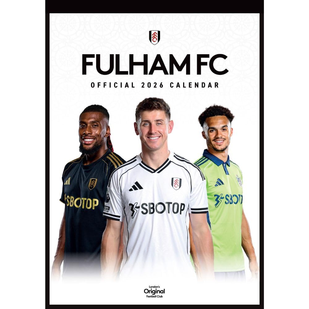 Fulham FC A3 Calendar 2026 – Cazna Sports