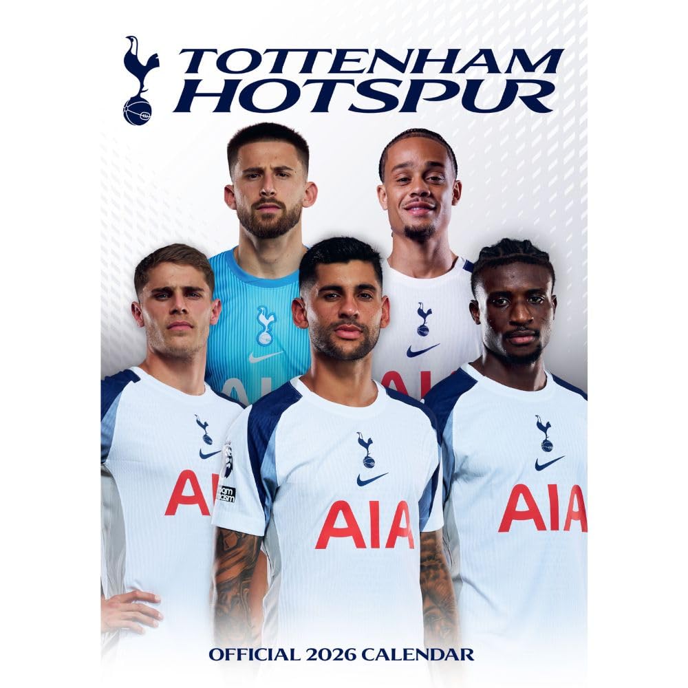 Tottenham Hotspur FC A3 Calendar 2026 – Cazna Sports