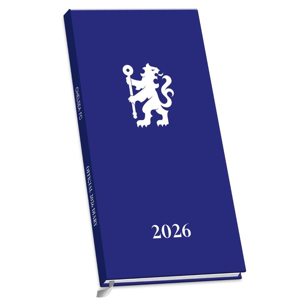 Chelsea FC Slim Diary 2026 – Cazna Sports