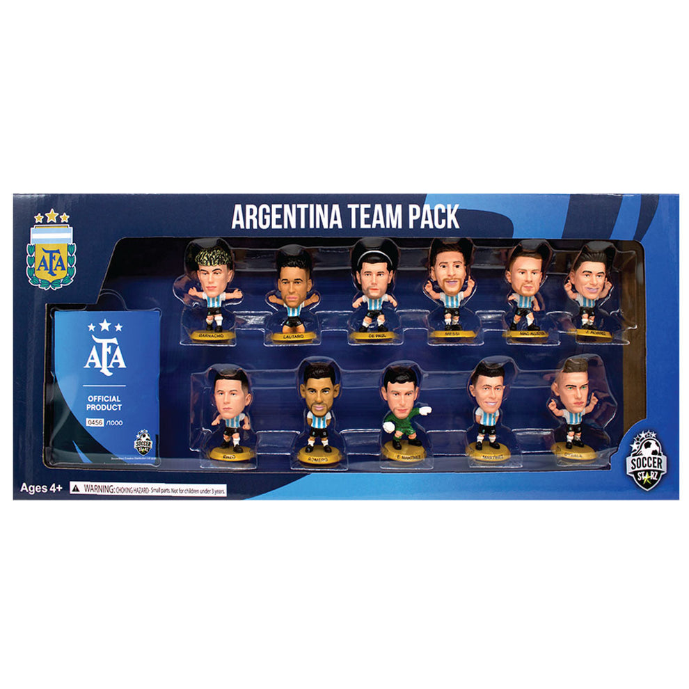 Argentina SoccerStarz 11 Player Team Pack – Cazna Sports