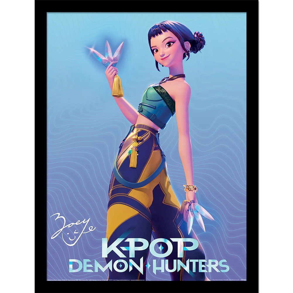 K-Pop Demon Hunters Zoey Picture 16 x 12 – Cazna Sports