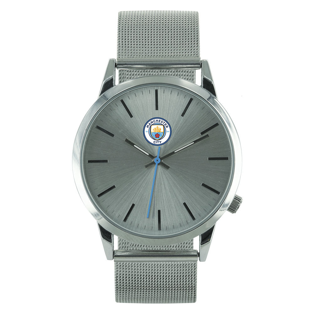 Manchester City FC Mens Mesh Strap Watch – Cazna Sports