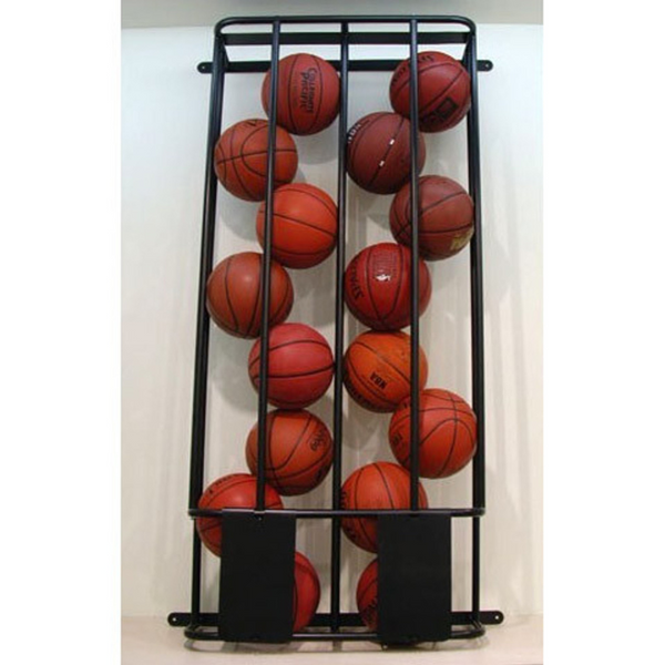Wall mounted sports ball holder (12 balls) – Cazna Sports